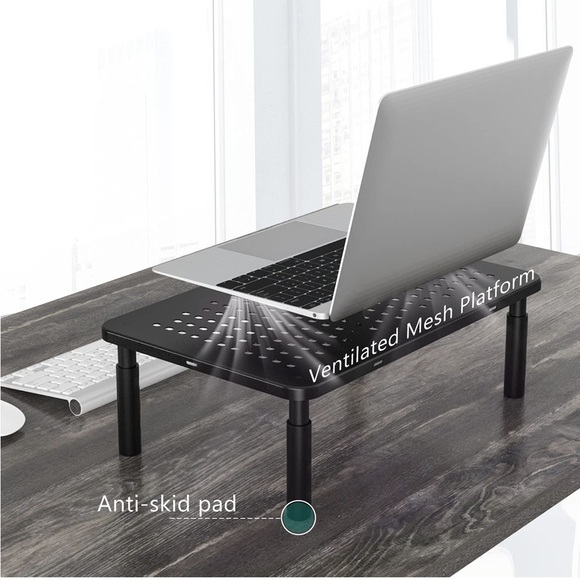 Apple | Office | Monitor Stand Riser Adjustable Laptop Stand Riser ...